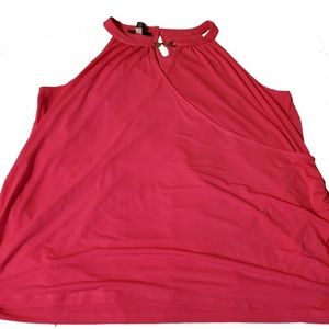 INC International Concepts | Tops | Stretchy Hot Pink Key Hole Style ...